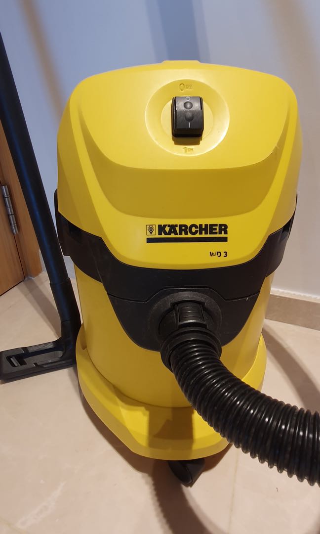 Karcher WD3 Wet and Dry Vacuum, TV & Home Appliances, Vacuum Cleaner & Housekeeping on Carousell