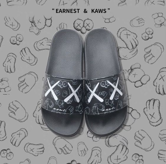 Kaws Slides, Luxury, Sneakers & Footwear on Carousell