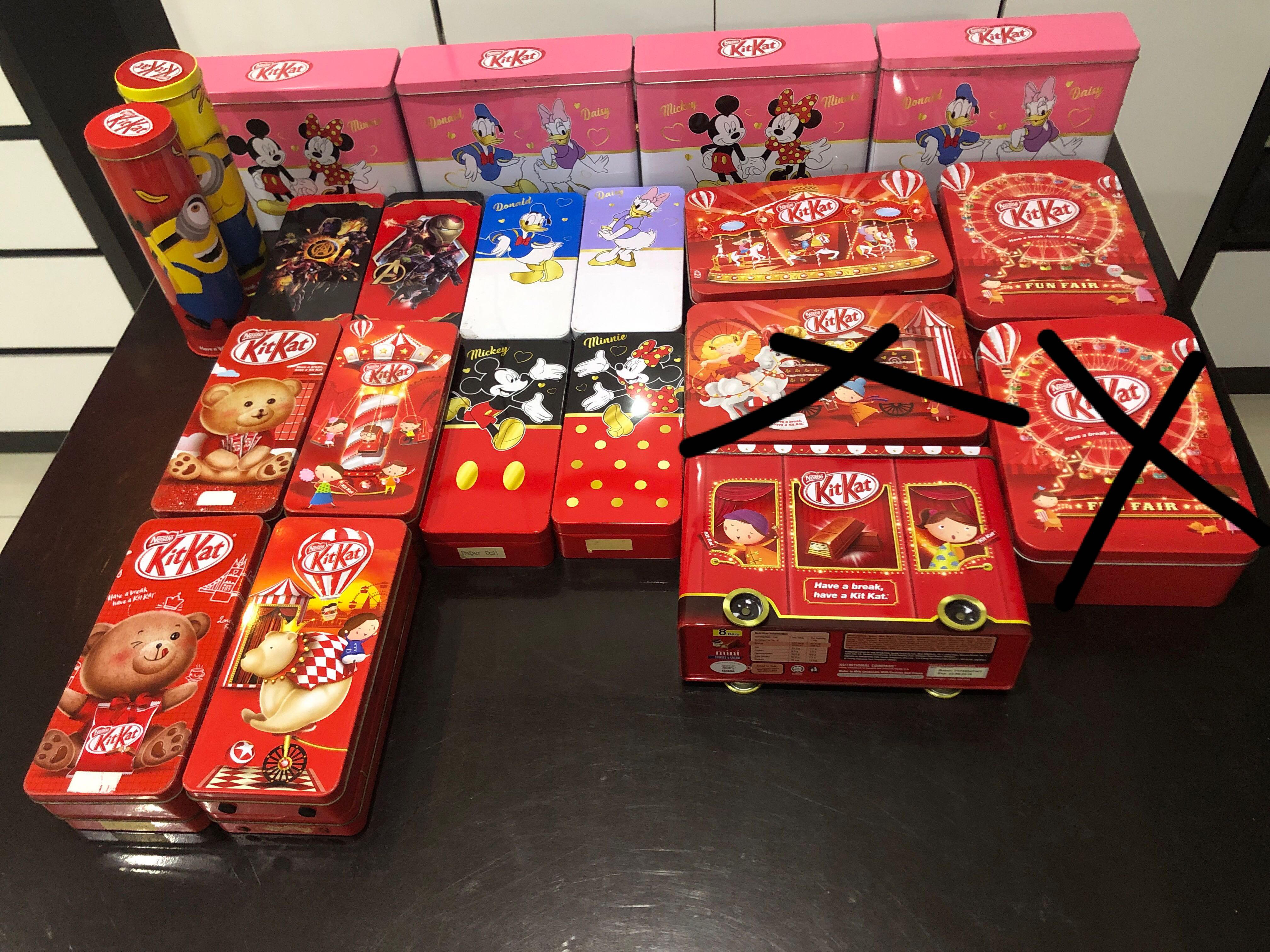 Kit Kat Tins, Hobbies & Toys on Carousell