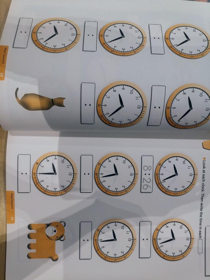 KUMON TELLING TIME, Hobbies & Toys, Books & Magazines, Assessment Books ...