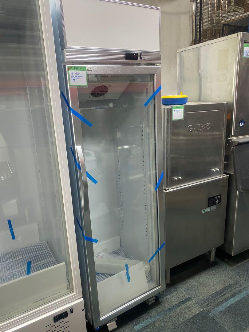 Lazer Single Glass Door Upright Chiller with canopy/Fridge/Refrigerator ...