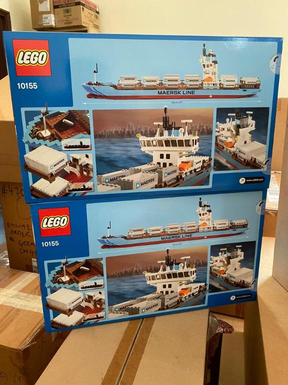 LEGO 10155 Maersk Line Container Ship, Hobbies & Toys, Toys & Games on ...