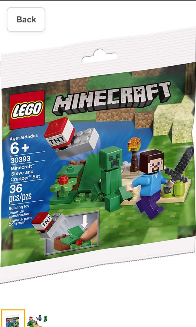 Lego 30393 Minecraft Poly Bag, Hobbies & Toys, Toys & Games on Carousell