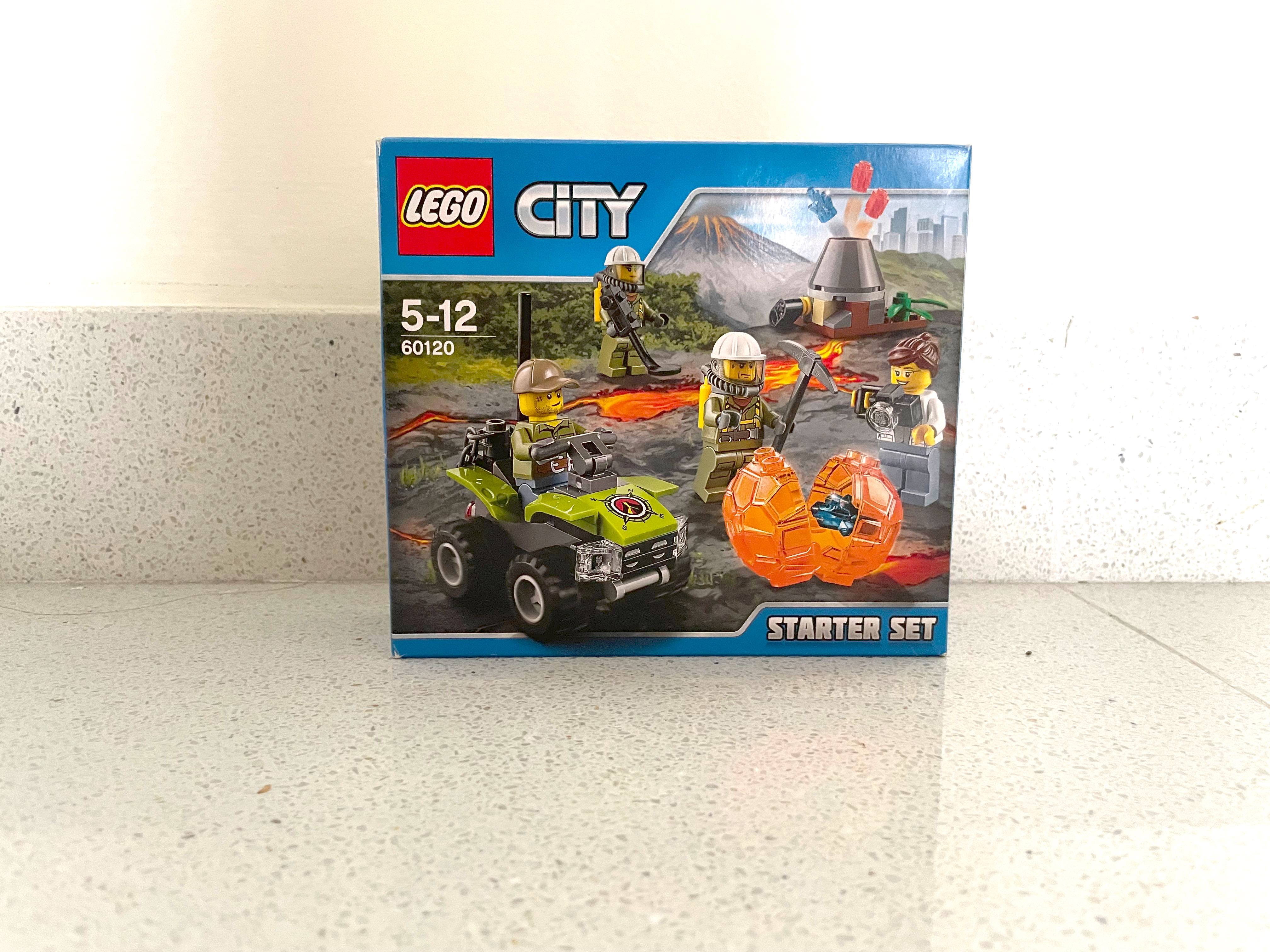 Lego City Volcano Starter Set 60120, Hobbies & Toys, Toys & Games on ...