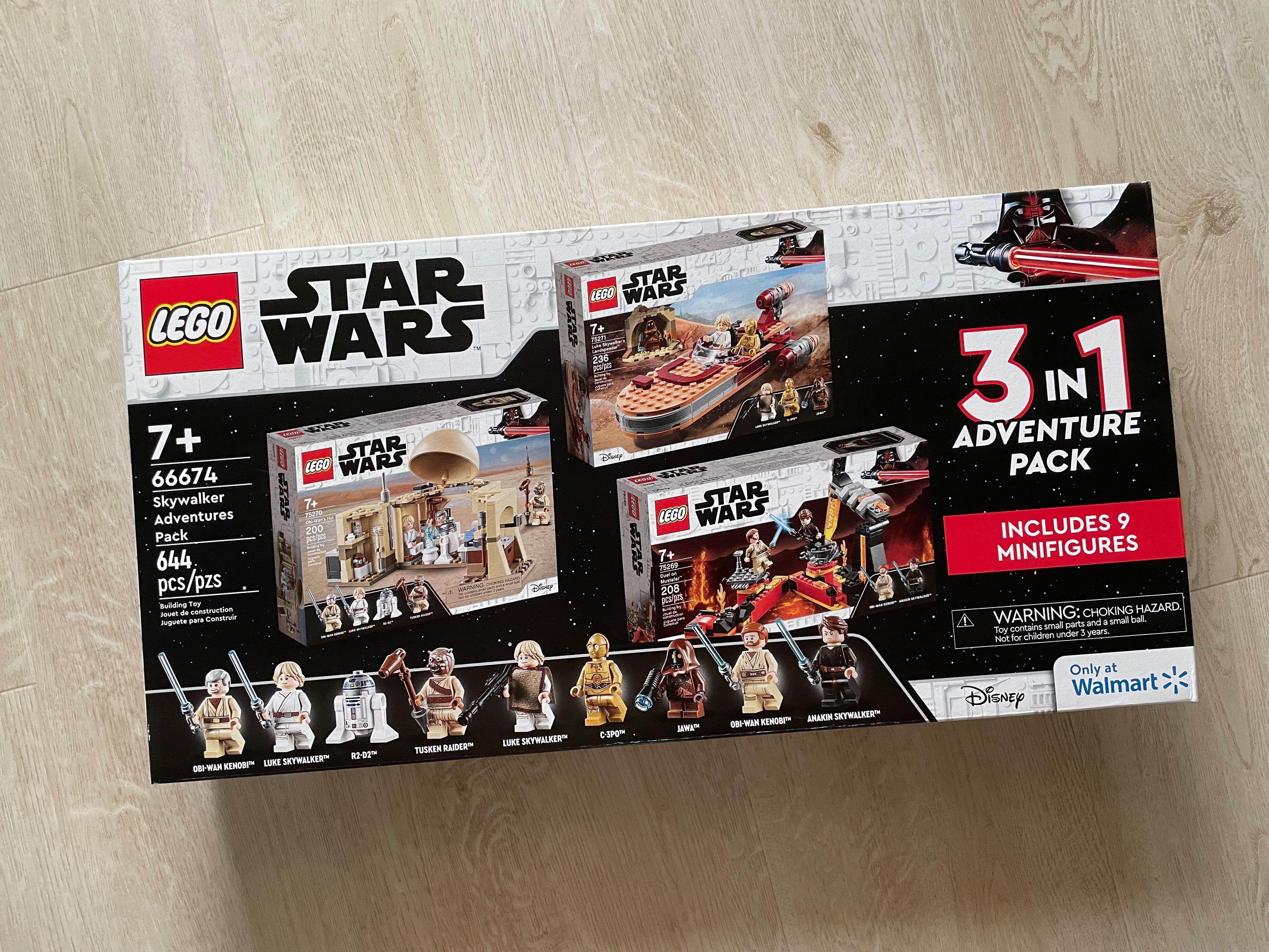 USA exclusive - Lego Star Wars 66674 Skywalker Adventures Pack, Hobbies ...