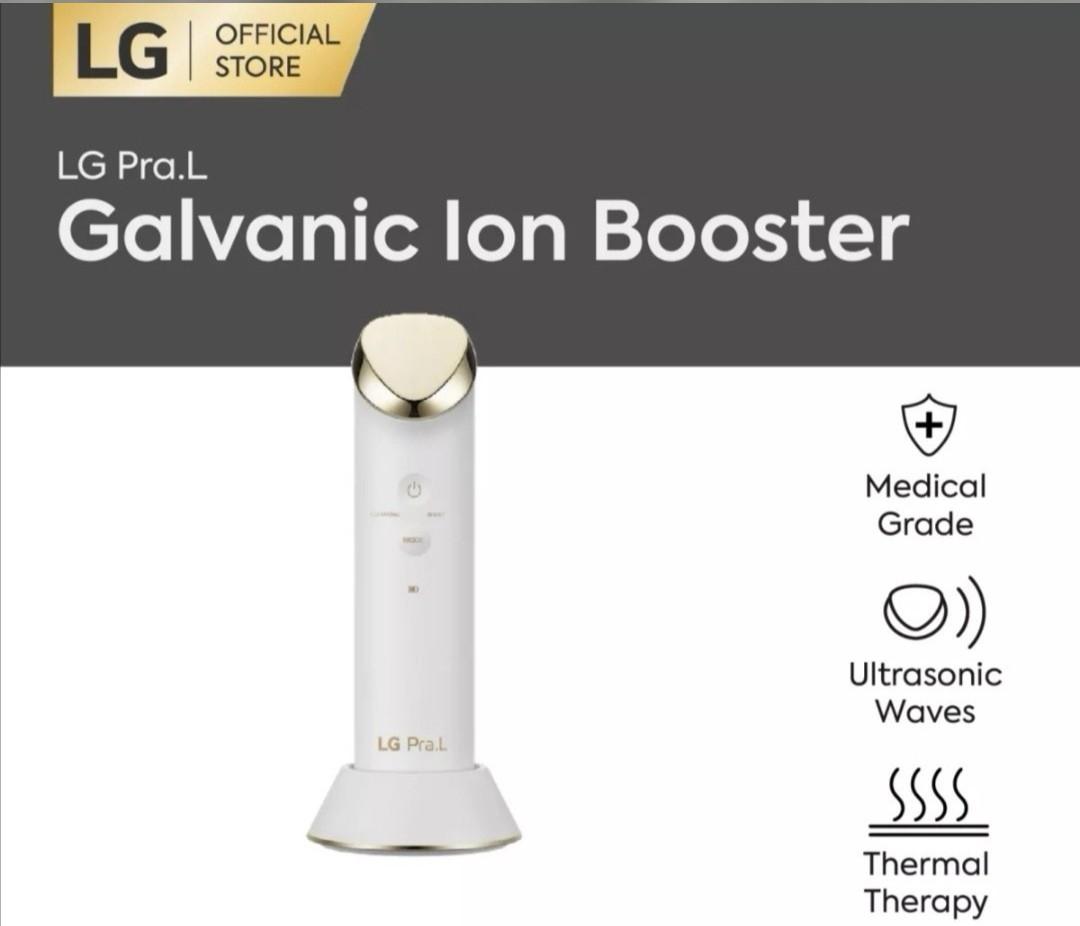 LG Pra.L Galvanic Ion Booster Facial Care, Beauty & Personal Care, Face, Face Care on Carousell
