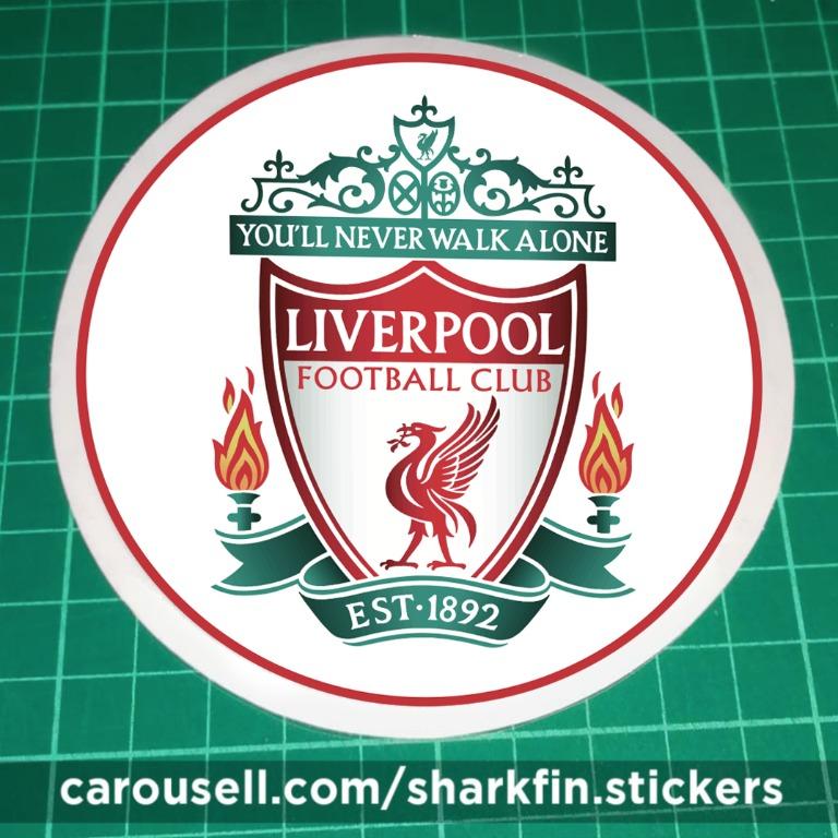 Liverpool Football Club / LFC . White Liverbird on transparent Static ...