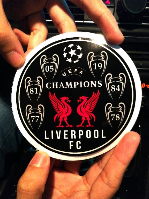 Liverpool Football Club / LFC . White Liverbird on transparent Static ...