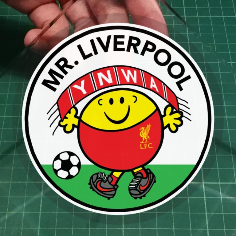 Liverpool Football Club / LFC . White Liverbird on transparent Static ...