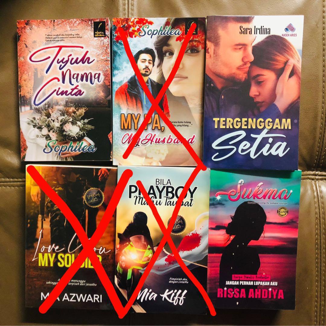 Malay Novels / Novel Melayu, Hobbies & Toys, Books & Magazines, Fiction ...