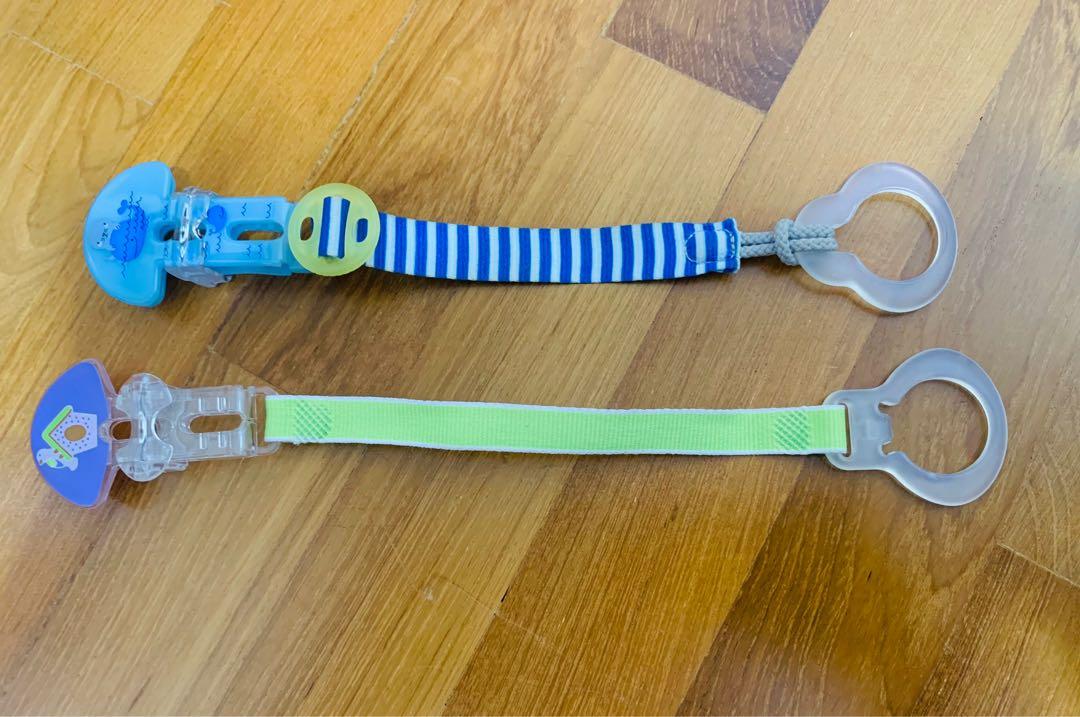 MAM Pacifier ClIps, Babies & Kids, Nursing & Feeding, Soothers ...