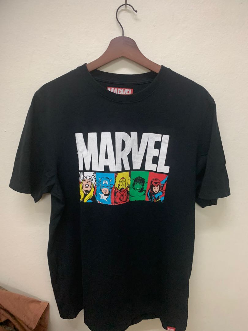 Marvel Pull & Bear, Men's Fashion, Tops & Sets, Tshirts & Polo Shirts ...