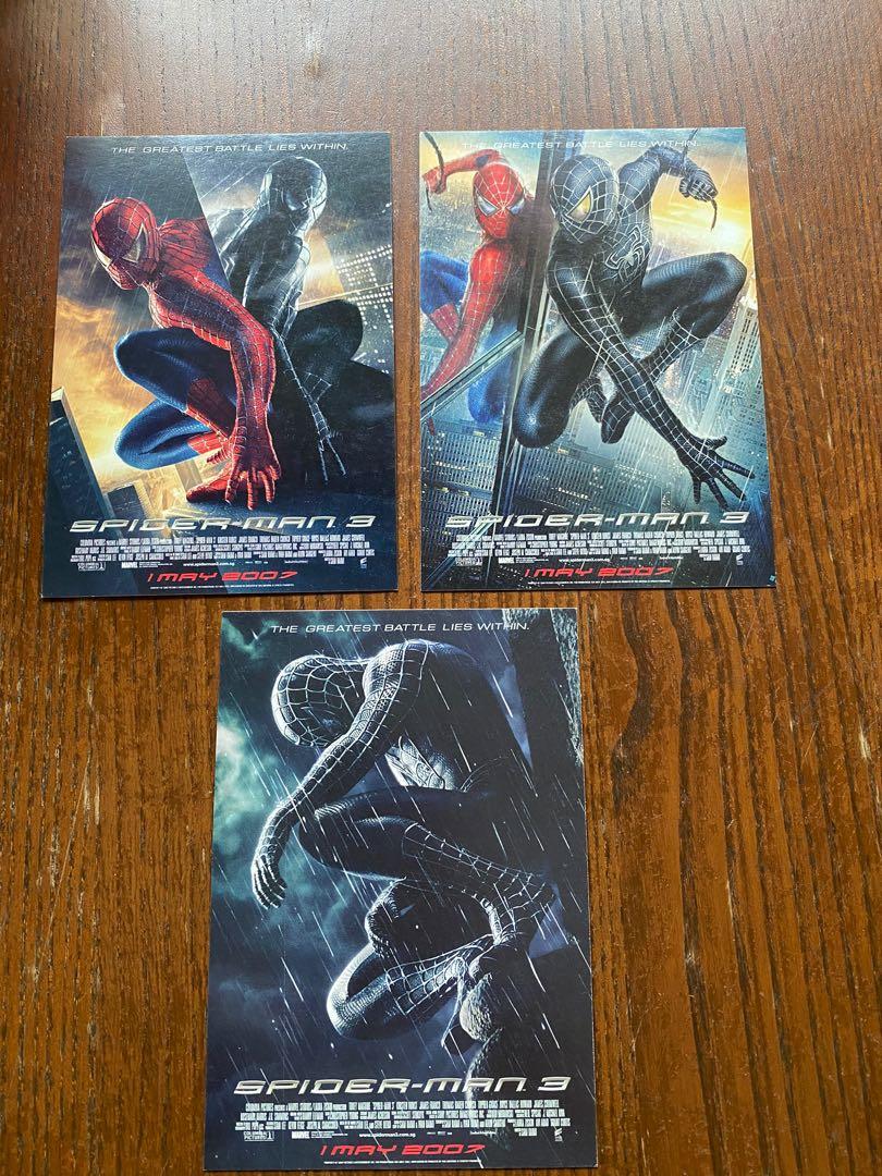Marvel Spider-man 2 and 3 collector’s postcards and cards and amazing ...
