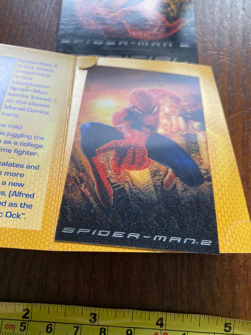 Marvel Spider-man 2 and 3 collector’s postcards and cards and amazing ...