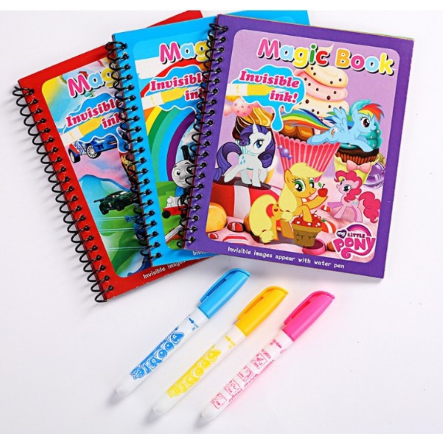 ️MB01 Magic BOOK Invisible Ink / Picture BOOK / COLORING BOOK / MAGIC ...