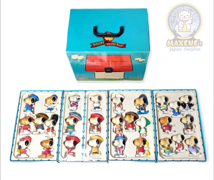 McDonald's Peanuts Snoopy World Tour (1998), Hobbies & Toys, Toys ...