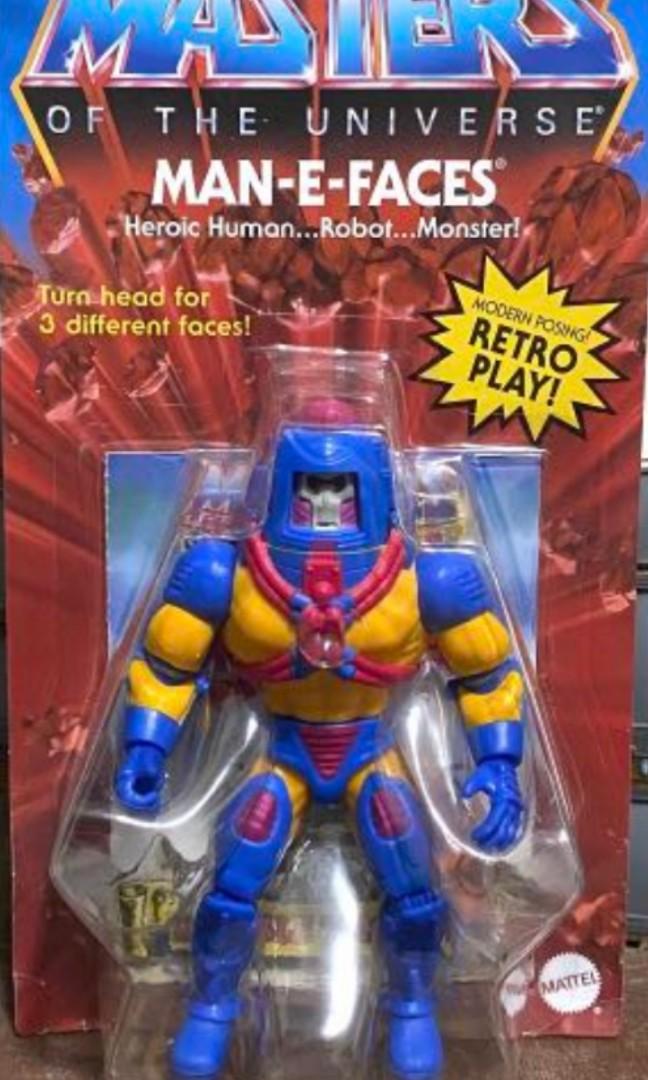 Motu man e faces, Hobbies & Toys, Toys & Games on Carousell