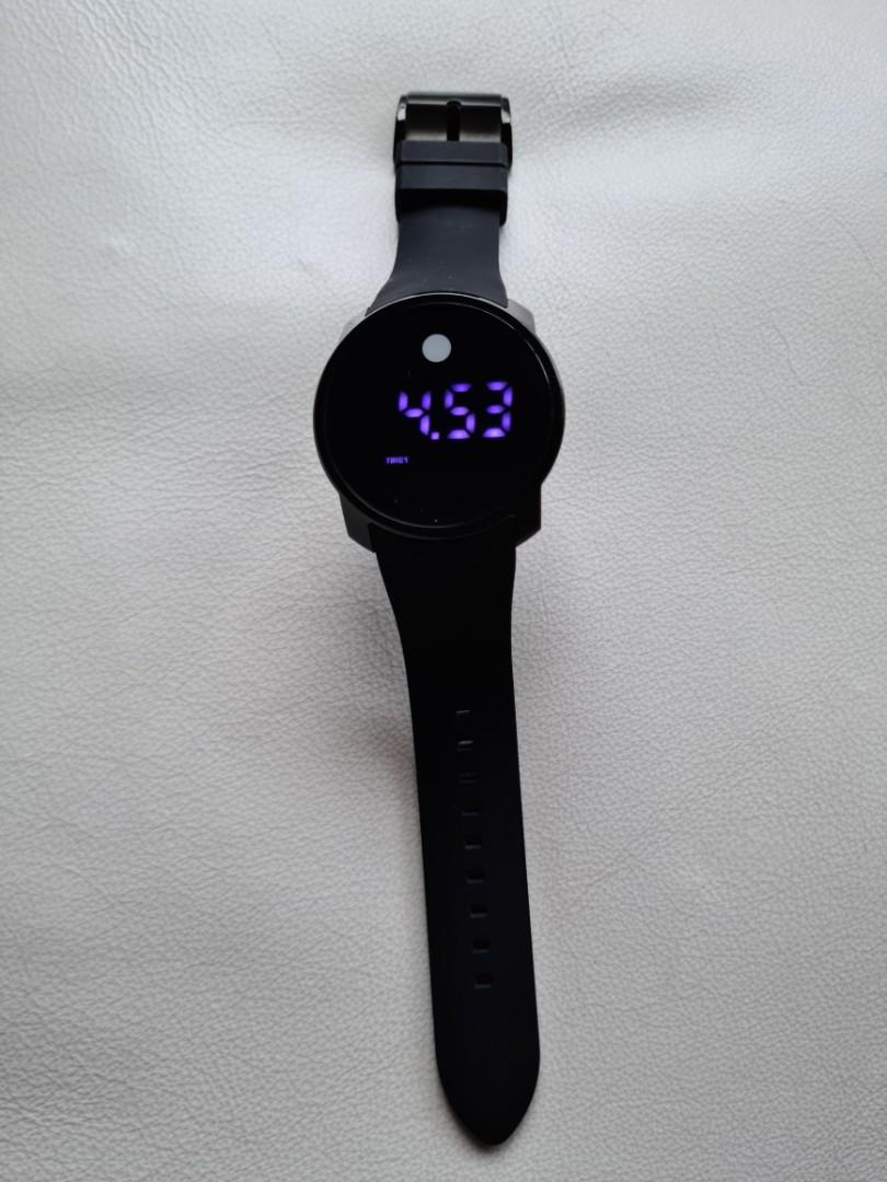 Movado Bold Touch-Screen Digital Watch, Luxury, Watches on Carousell