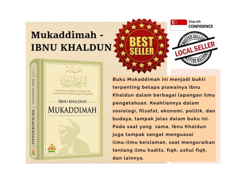 Mukaddimah - Ibnu Khaldun (PUSTAKA AL KAUTSAR), Hobbies & Toys, Books ...