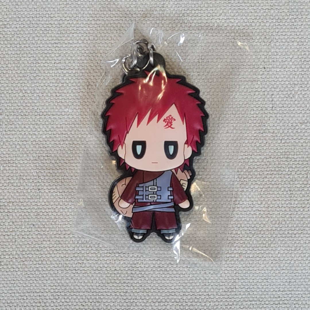 Naruto Anime Rubber D4 series keychain - Gaara - Brand New, Hobbies ...