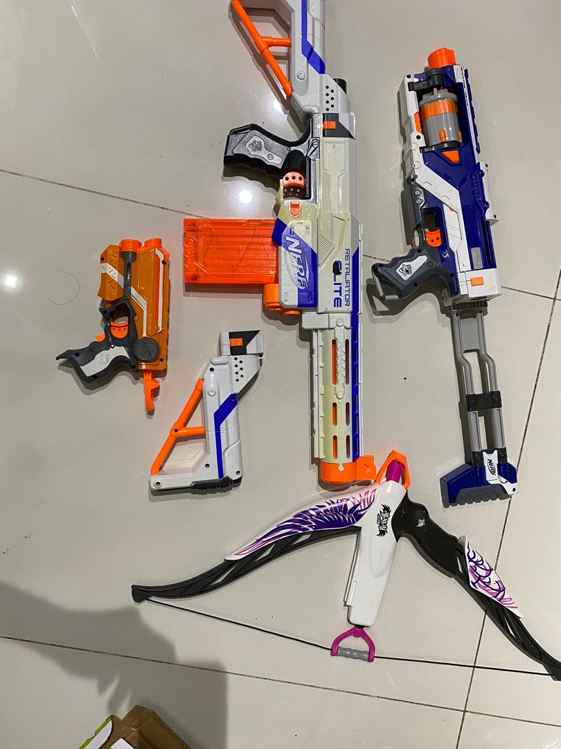 Nerf guns without bullets, Hobbies & Toys, Toys & Games on Carousell
