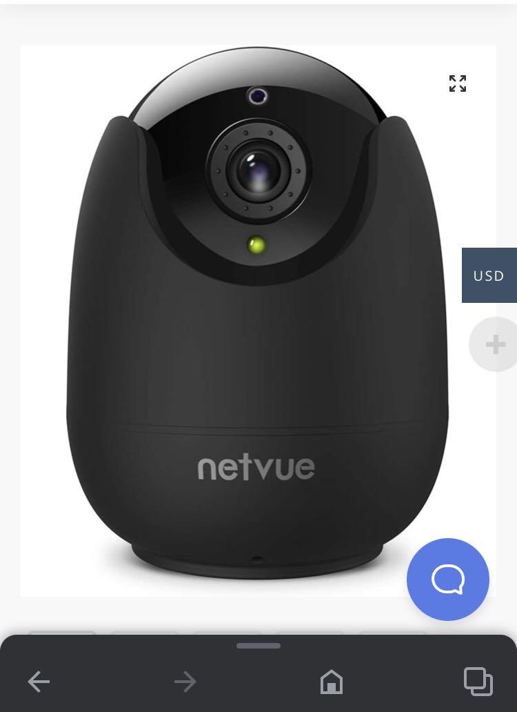 NETVUE ORB IP CAM, Furniture & Home Living, Security & Locks, Security ...