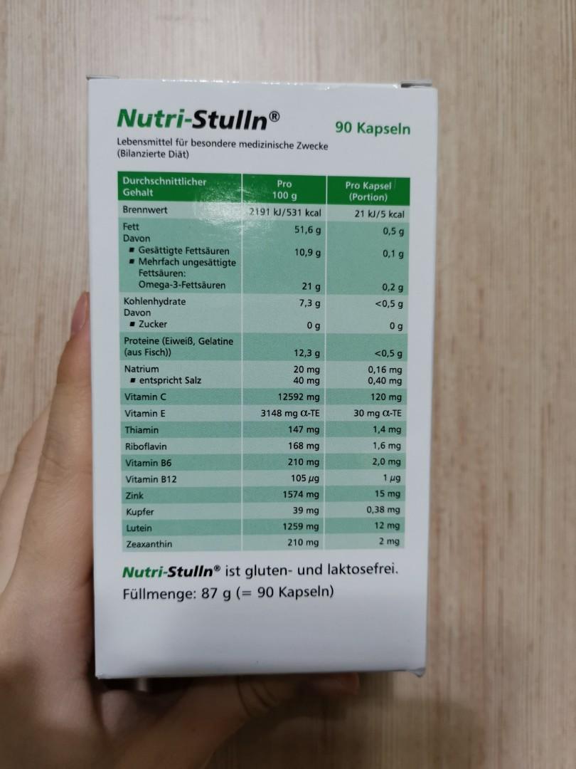Nutri-Stulln 90 capsules (Imported from Germany), Health & Nutrition ...