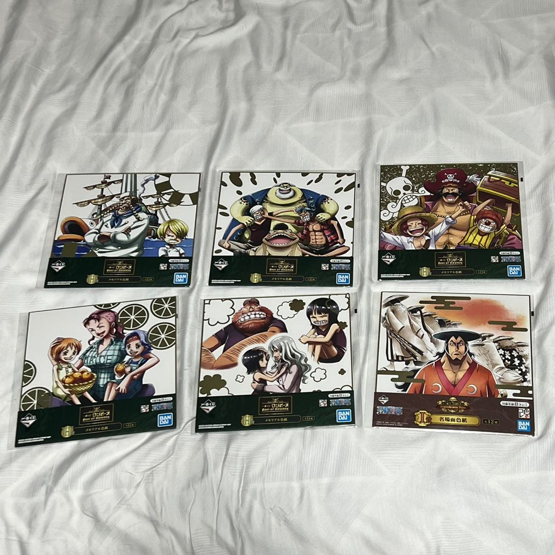 One Piece Art board - Ichiban Kuji Best of Omnibus , Legends of Time ...