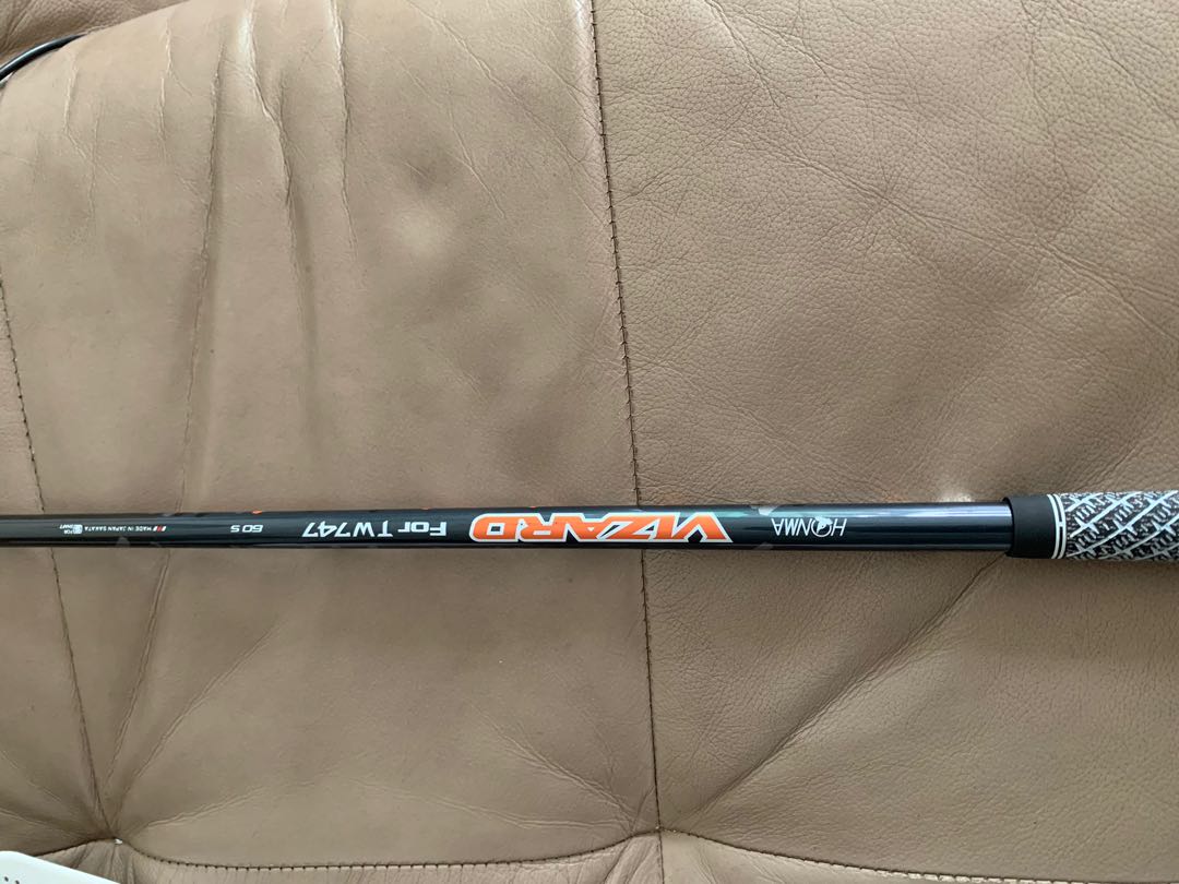 Original Honma Vizard Graphite Stiff 60g shaft for TW747 Driver with ...