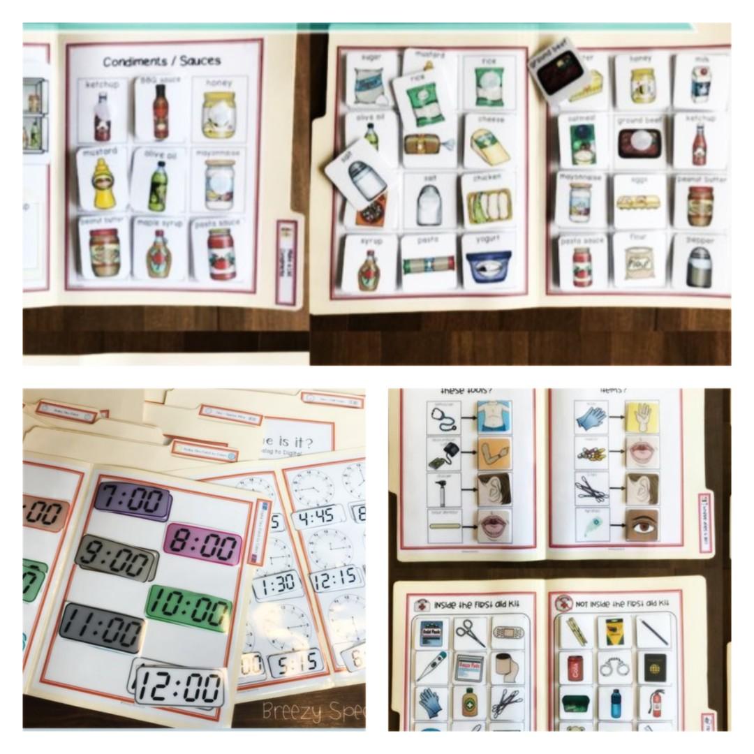 Personalised file folder tasks and activities, Hobbies & Toys, Books ...
