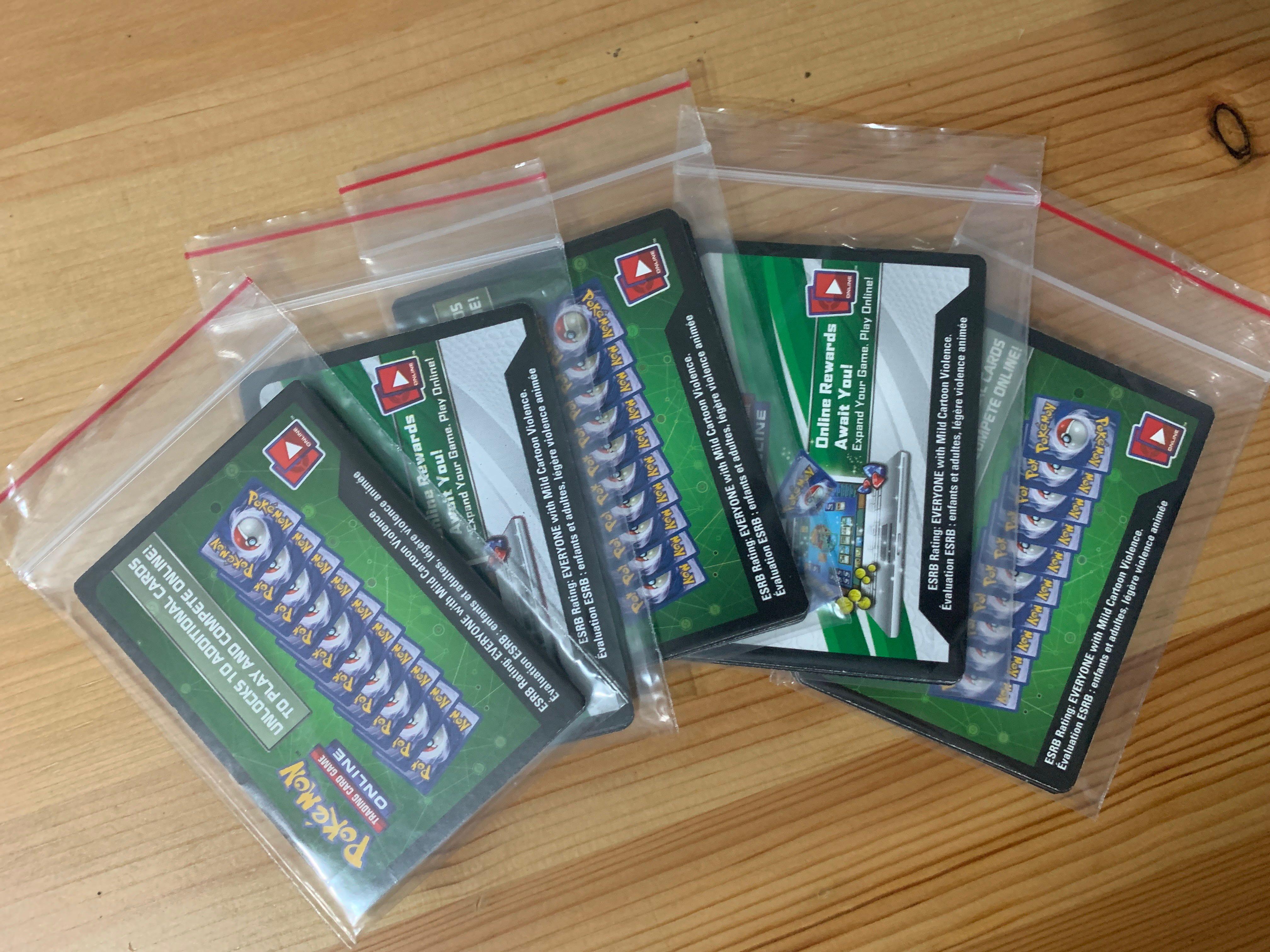 Pokémon TCG Code Cards, Hobbies & Toys, Toys & Games on Carousell