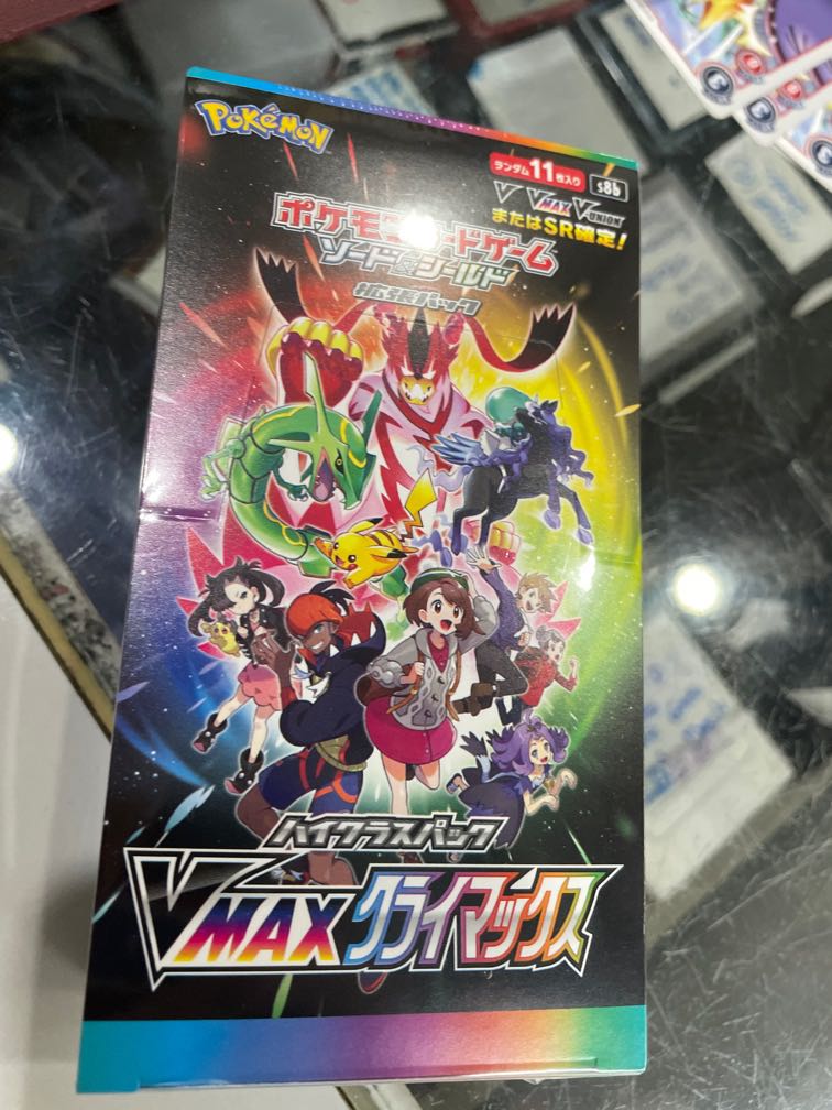 Pokémon TCG: Japanese Vmax Climax Booster Box, Hobbies & Toys, Toys ...