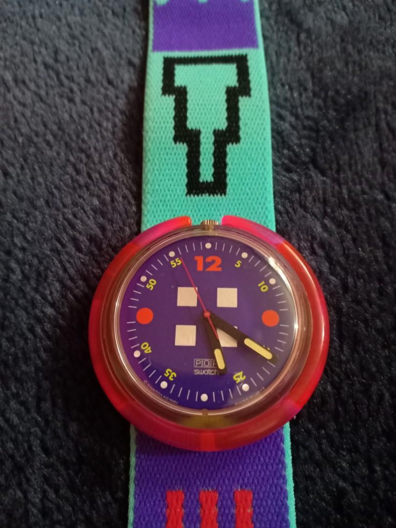 POP Swatch 80s and 90s, Women's Fashion, Watches & Accessories, Watches ...