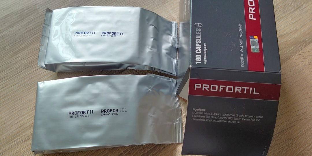 Profortil / profertil 120 capsules, Health & Nutrition, Health ...