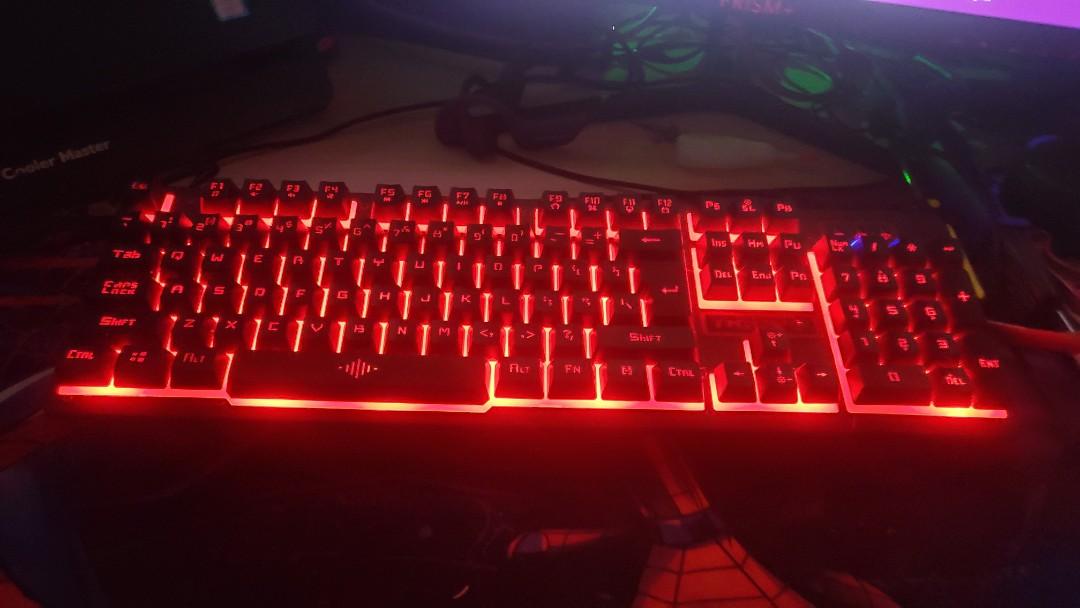 PSFY RGB keyboard, Computers & Tech, Parts & Accessories, Computer ...