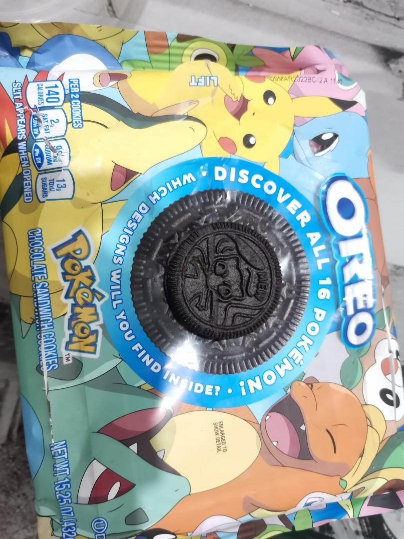 RARE! MEW OREO X POKEMON COOKIE, Food & Drinks, Other Food & Drinks on ...