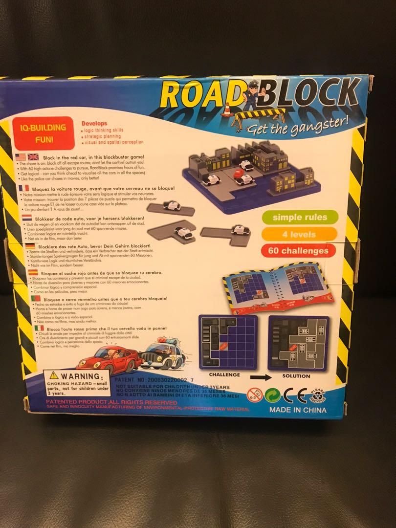 Road Block Game, 興趣及遊戲, 玩具 & 遊戲類 - Carousell