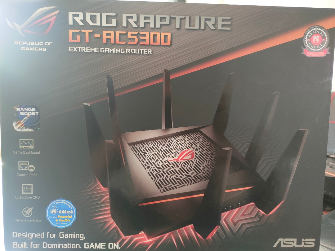ROG rapture GT-AC5300, Mobile Phones & Gadgets, Other Gadgets on Carousell