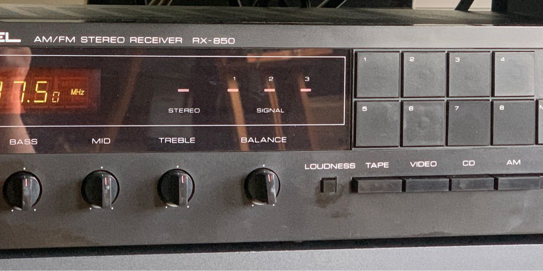 Rotel RX-850 AM/FM stereo receiver (35w), Audio, Soundbars, Speakers ...