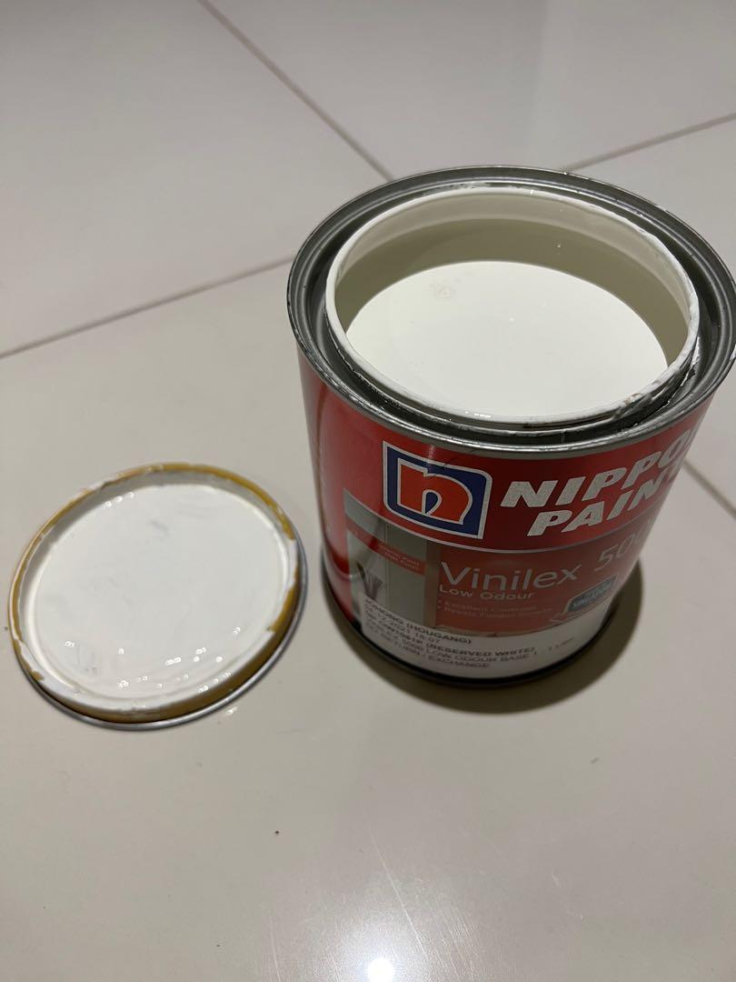 [SALE] Almost new Nippon Paint Vinilex 5000 (1L) - Swansdown (5075 ...