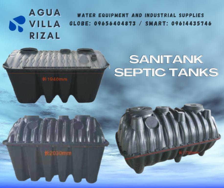 SANITANK - SEPTIC TANKS, Furniture & Home Living, Gardening, Hose and ...