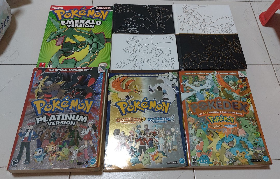 Set of 6 Pokemon Game Guidebooks, Hobbies & Toys, Books & Magazines ...