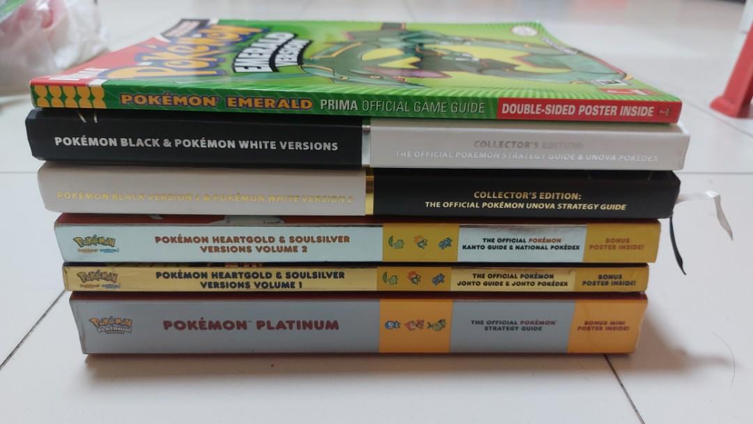 Set of 6 Pokemon Game Guidebooks, Hobbies & Toys, Books & Magazines ...