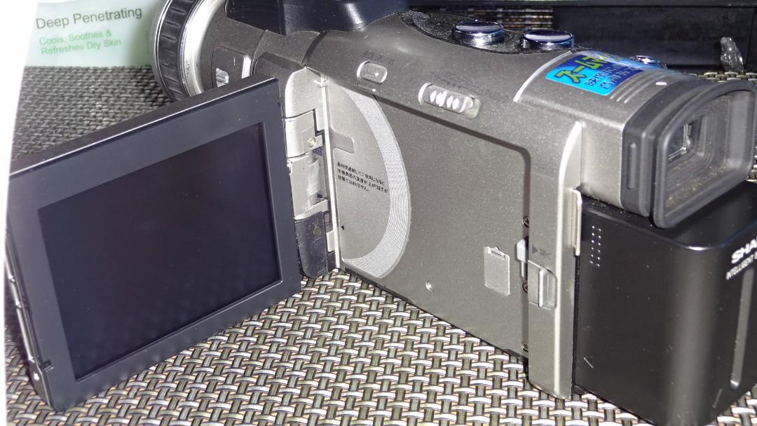 Sharp Digital Viewcam VL-MX1 PRO Video Camera Recorder, Photography ...