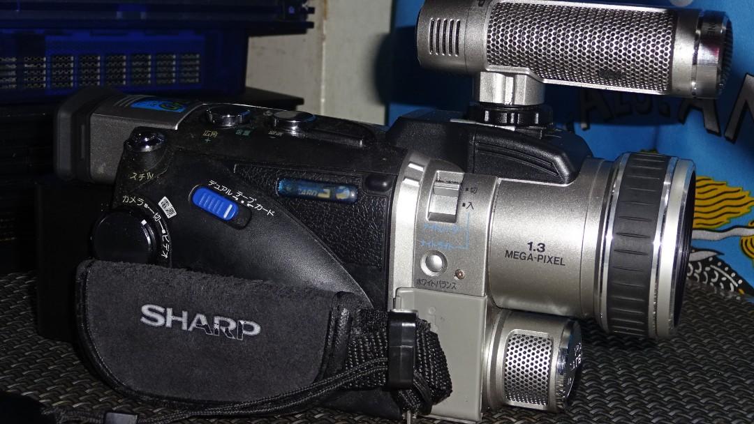 Sharp Digital Viewcam VL-MX1 PRO Video Camera Recorder, Photography ...