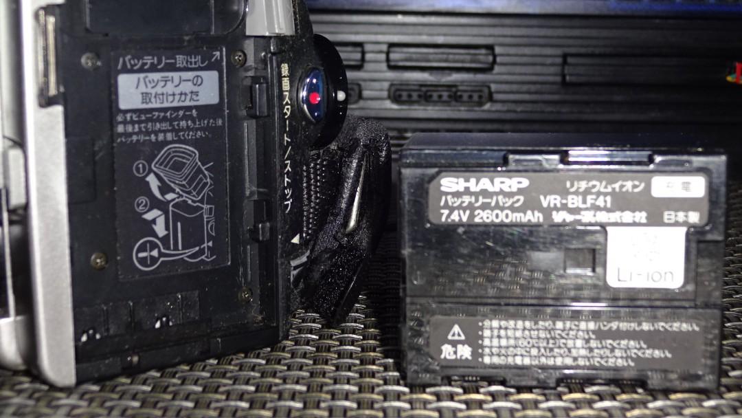 Sharp Digital Viewcam VL-MX1 PRO Video Camera Recorder, Photography ...