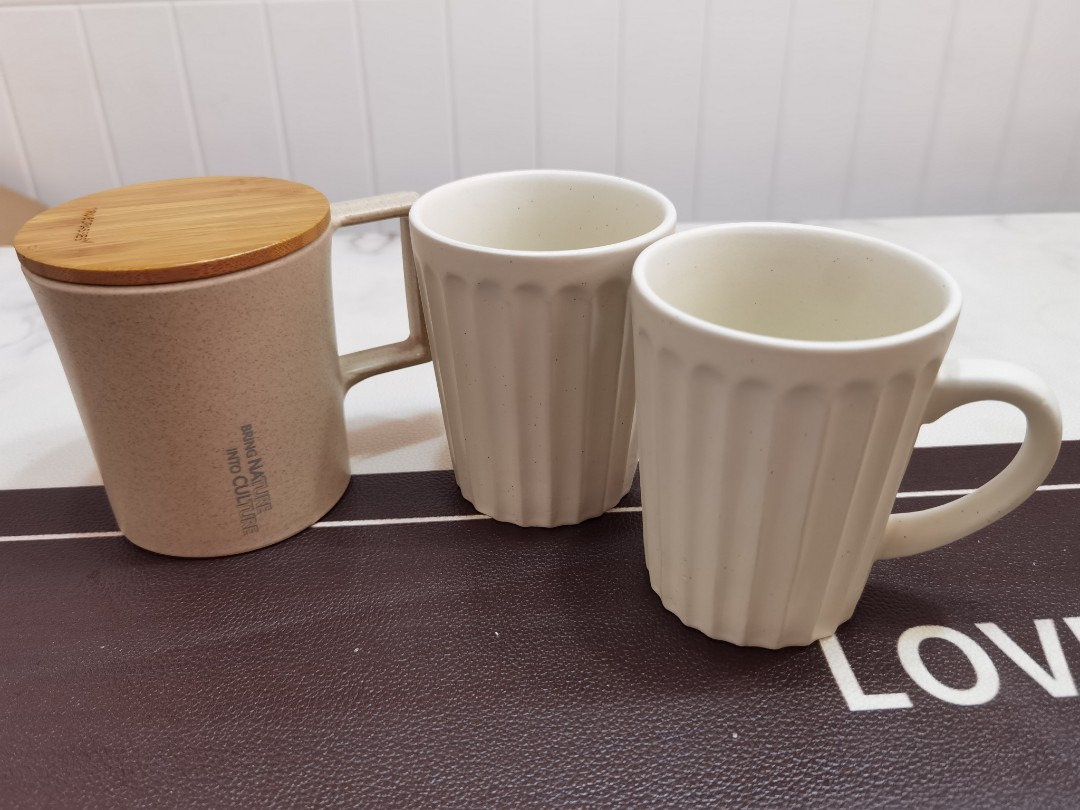Simple Muji Feel Cup Sets, Furniture & Home Living, Kitchenware ...