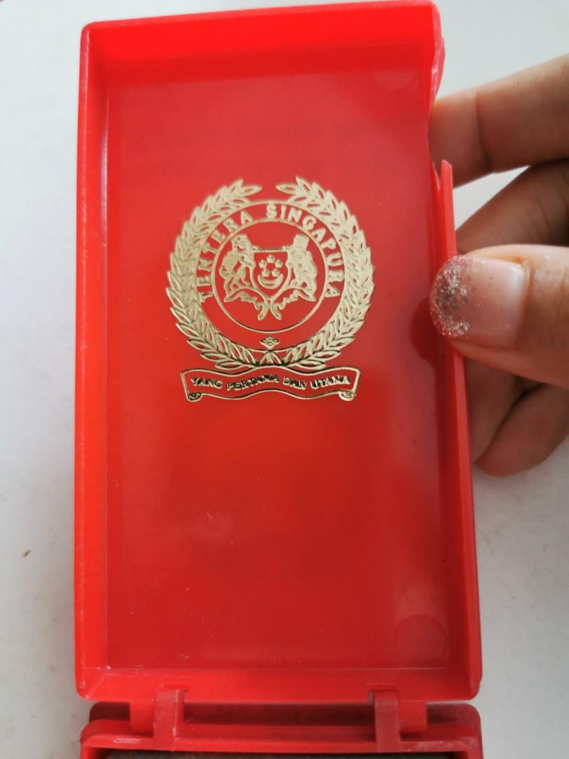 Singapore Armed Forces SAF National Service Medal, Hobbies & Toys ...