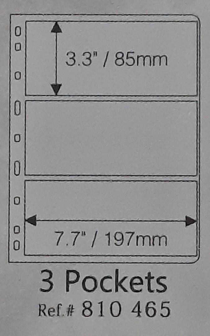 Stamp Bank note Currency Albums Pages Insert (10 pages), Hobbies & Toys ...