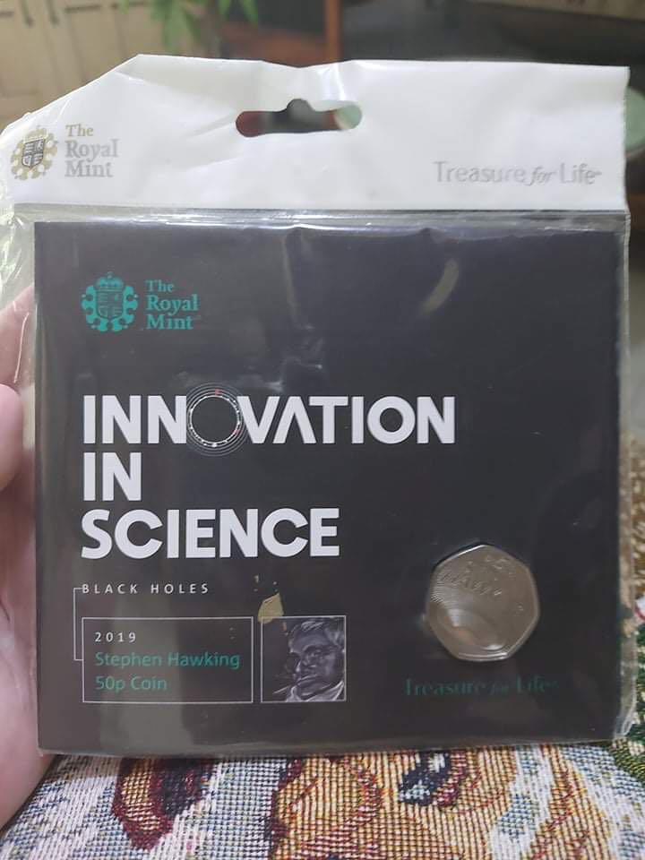 stephen hawking coin, Hobbies & Toys, Memorabilia & Collectibles ...